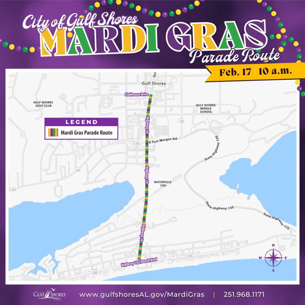 Gulf Shores Mardi Gras Parade - Front Porch Alabama Magazine
